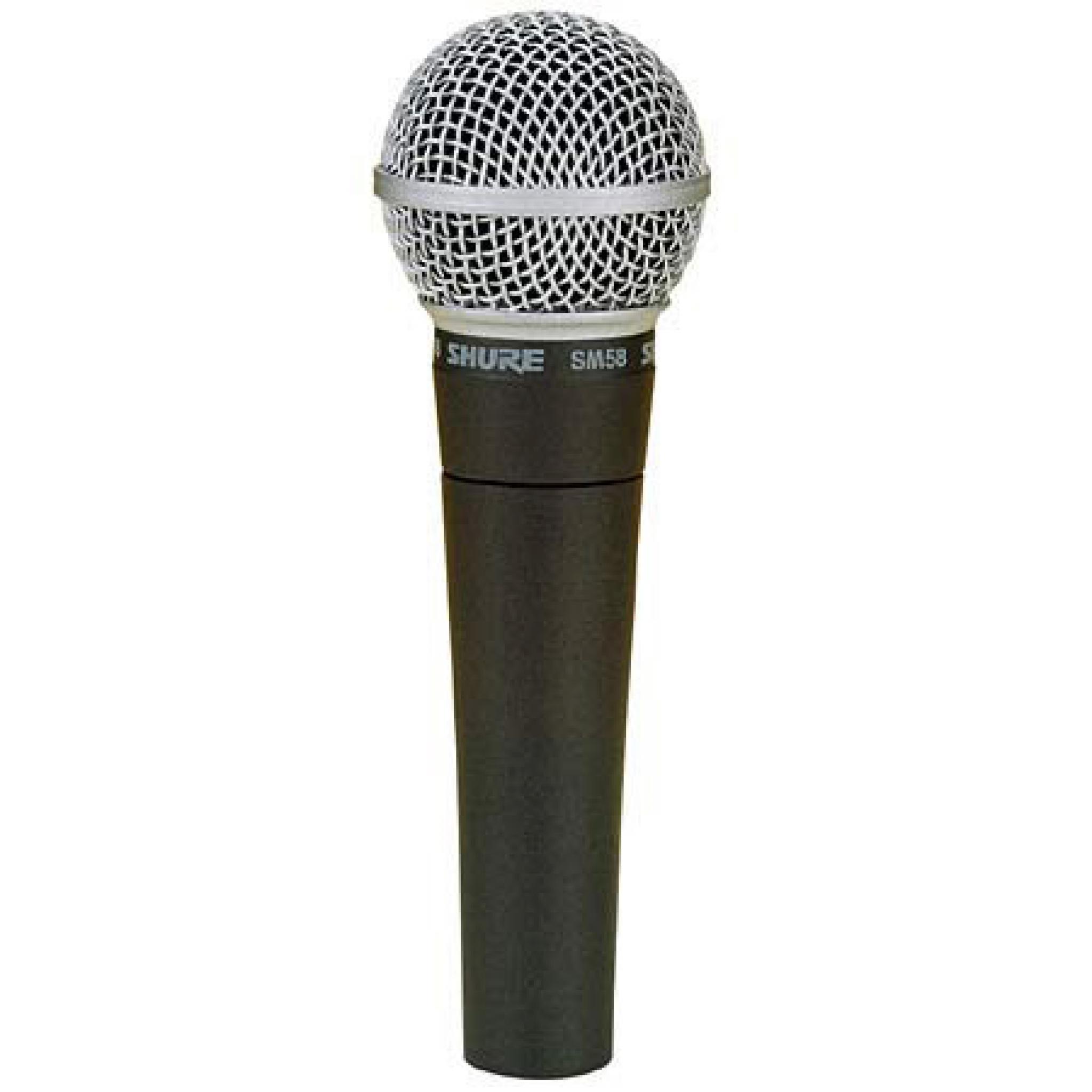 SHURE SM58 LEAD MICROPHONE + XLR 6 METER LEAD
