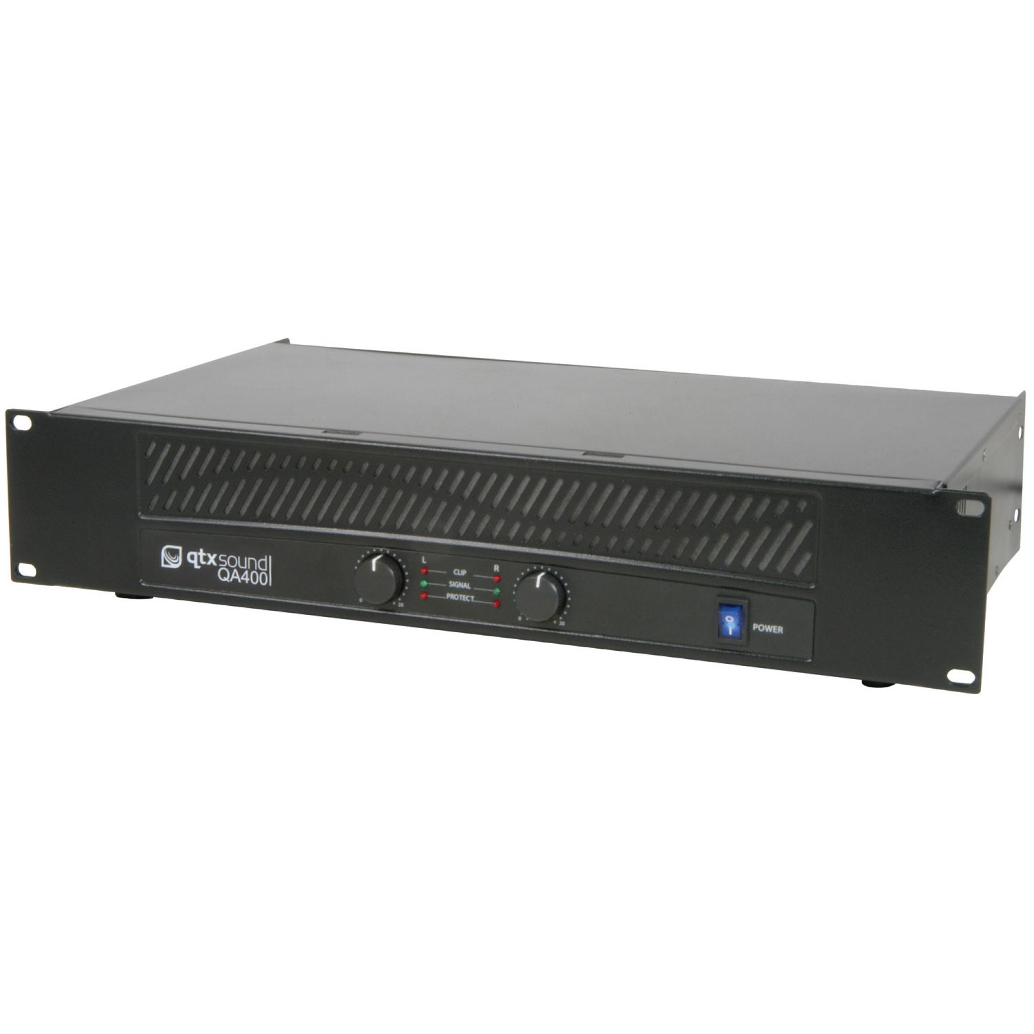 QTX QA400 2U POWER AMPLIFIER