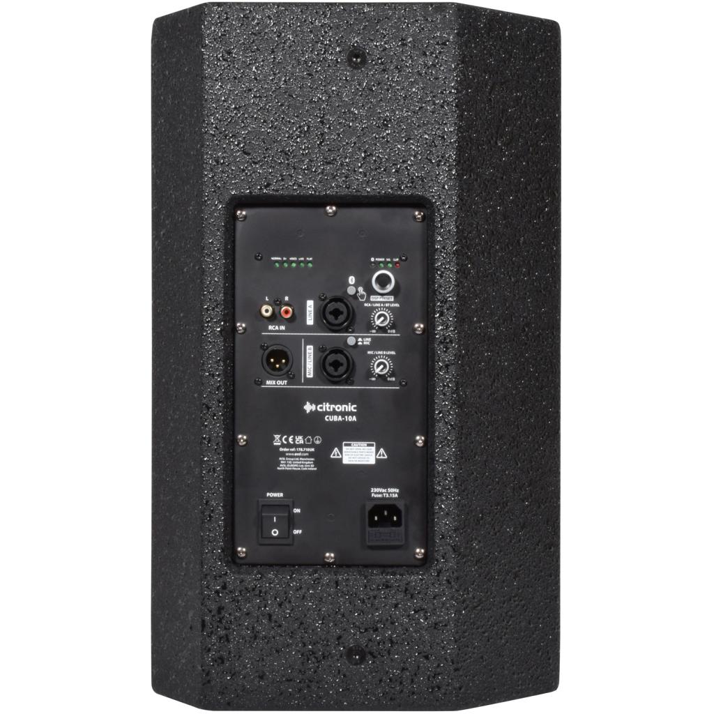 CUBA Active Full-Range 10- PA Cabinets with DSP + Bluetooth® (pair)