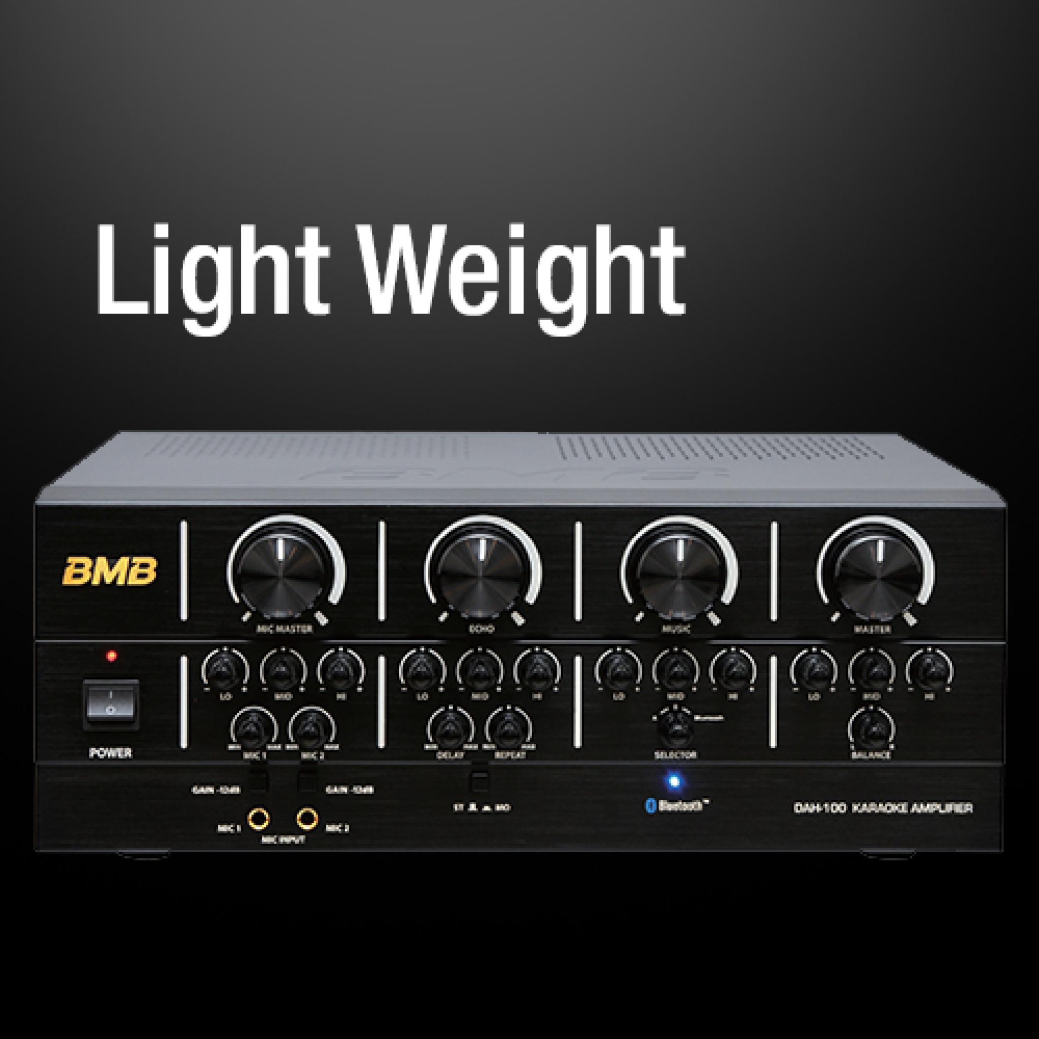 BMB DAH-100 200W Karaoke Mixing Amplifier with Bluetooth